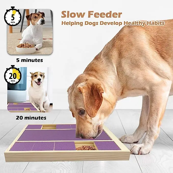 Petdom Monciysn Scratch Square For Dogs Nails File Treats Toy - Stress ...