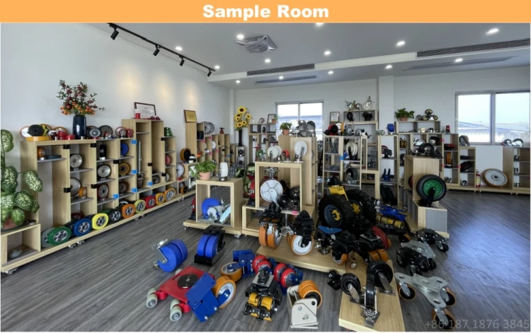 360 Rotation Scaffolding Casters Locking Brakes Swivel Rubber Cast ...