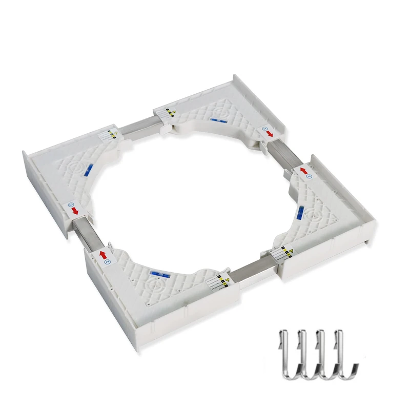 Full Size Manual Stacking Kit with Ratchet Strap Washing Machine Base ...