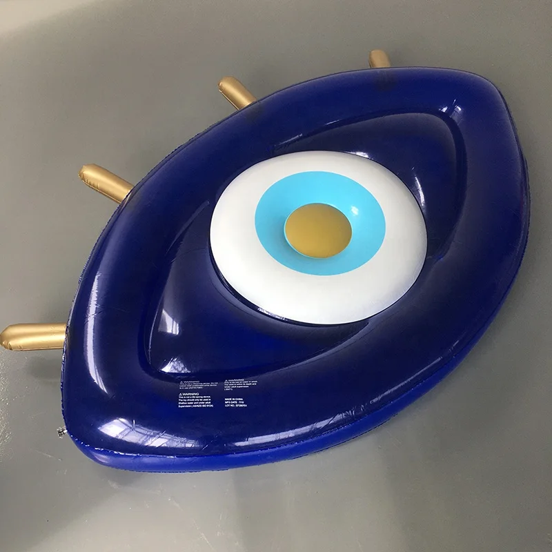 Custom Swimming Raft - Inflatable Evil Eye Pool Float