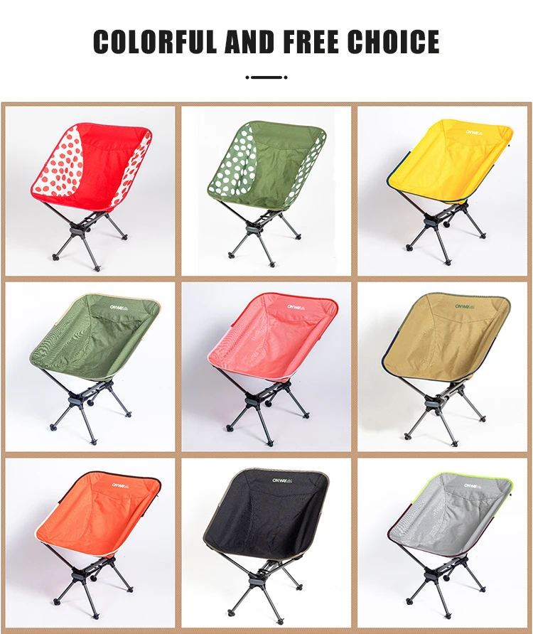 Factory Outdoor Portable Moon Chair Foldable Beach Chair Folding ...