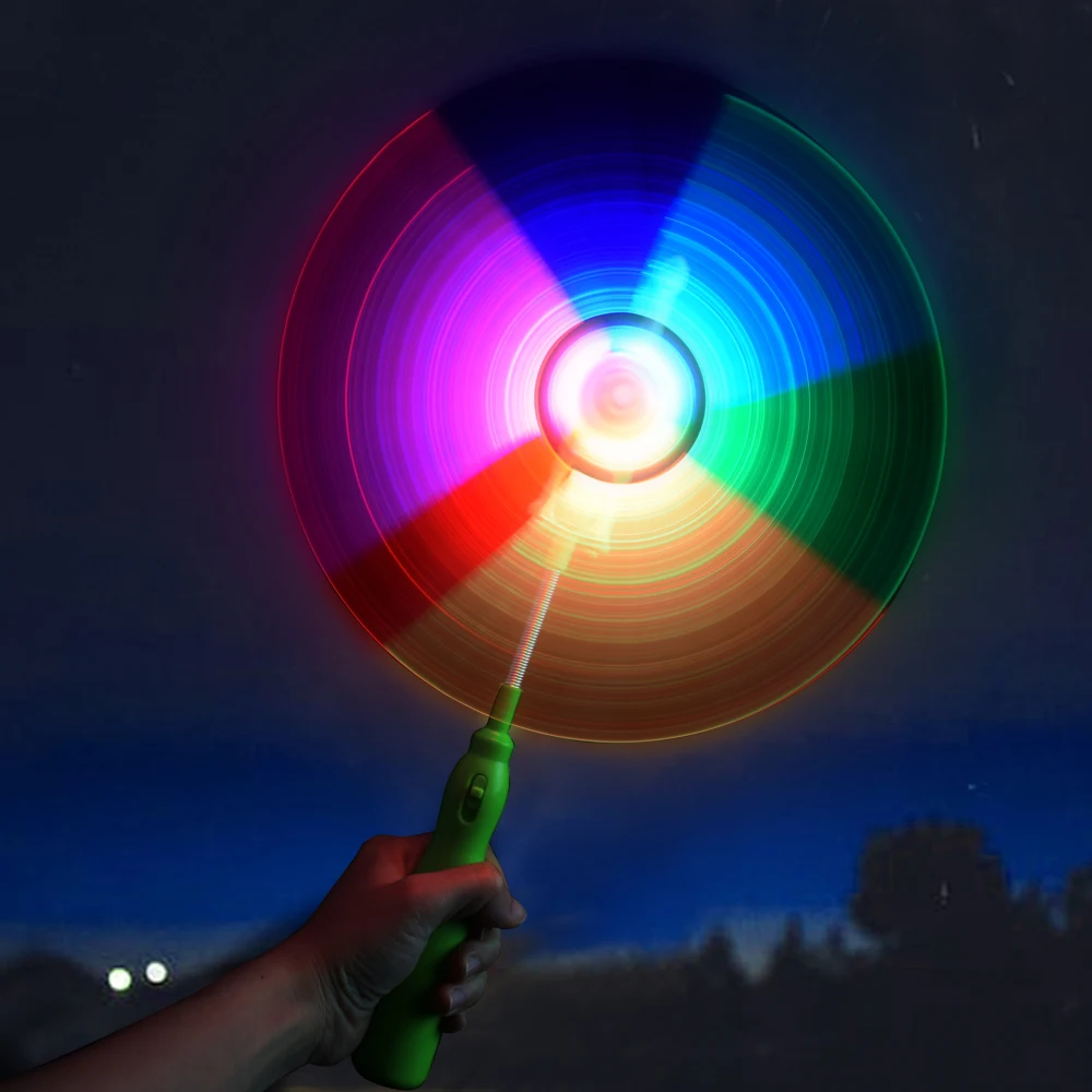 Colorful Glowing Dinosaur Windmill Light Up Kids Toys Led Windmill ...