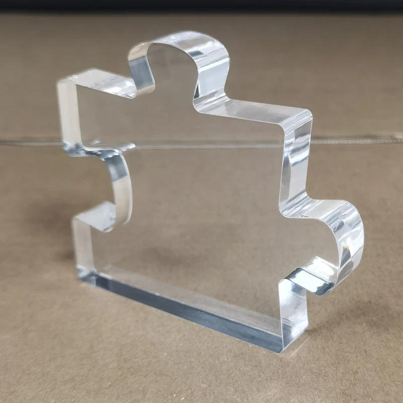 clear Acrylic Puzzles Custom Cut Acrylic Jigsaw Puzzle Blanks ...