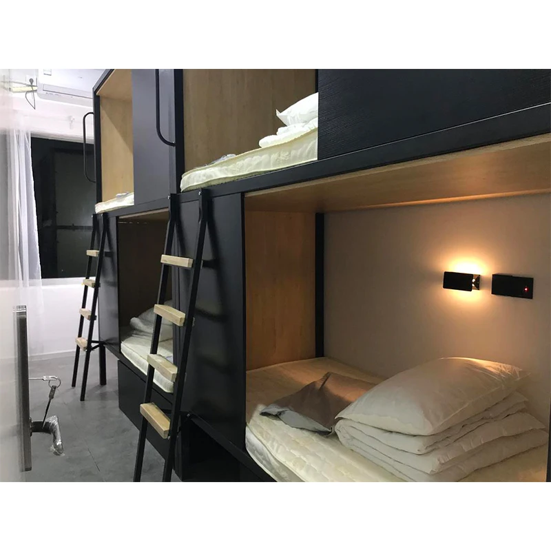 Soundproof Capsule Hotel Bunk Bed - Modern Sleeping Pods for Hotels and ...