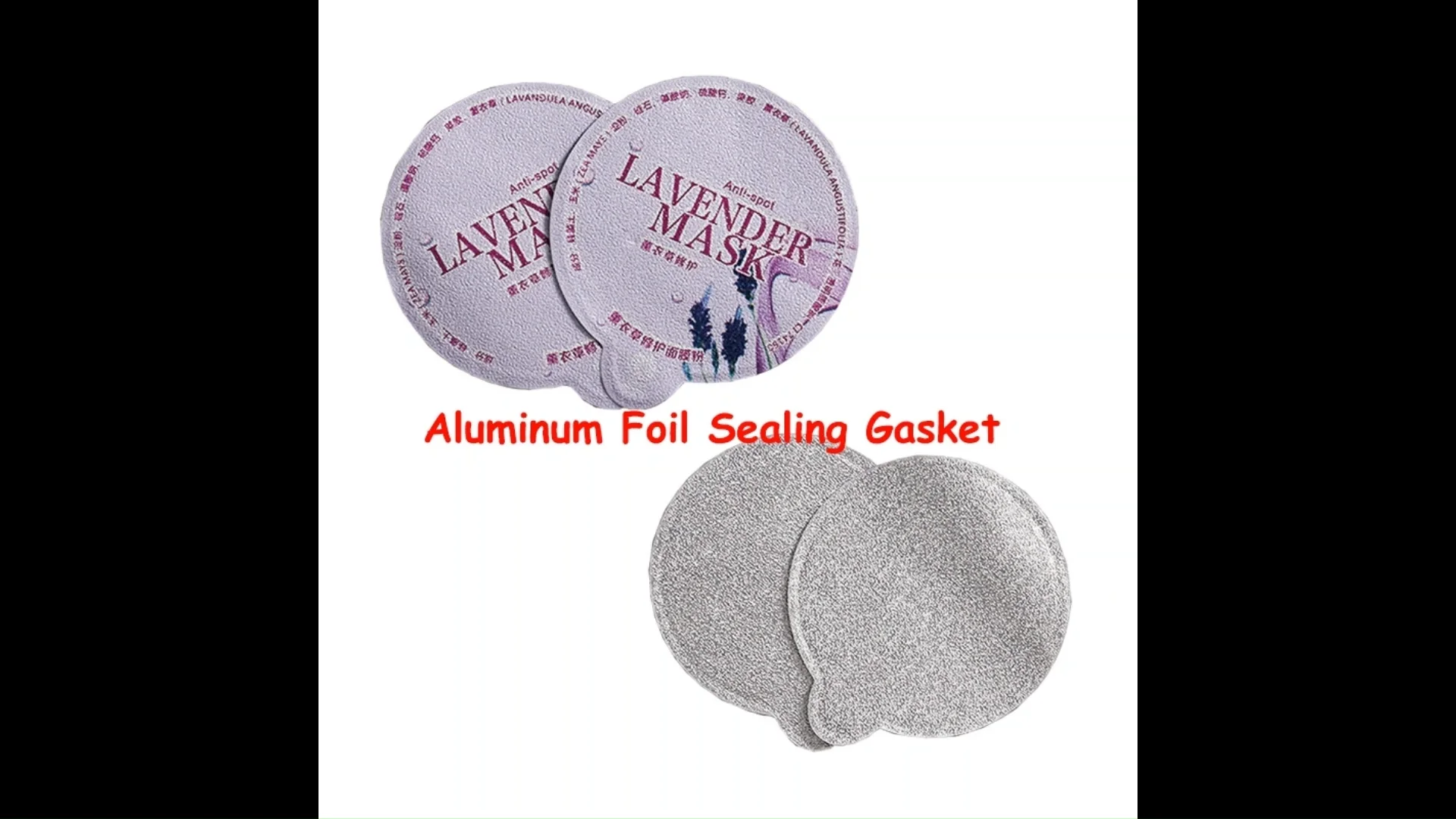 Customized Size Heat Induction Liner Pellable Aluminum Foil Seal Coated ...