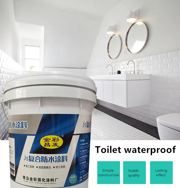 Waterborn Waterproof Paints Paint JS Polymer Coating| Alibaba.com