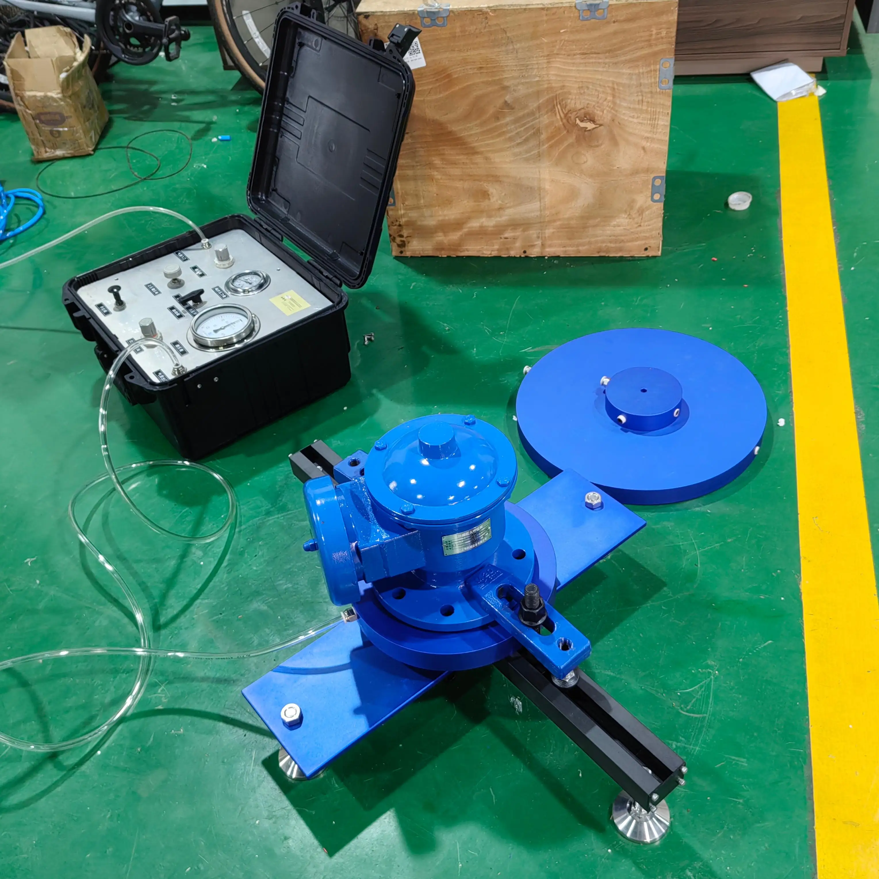 Industrial Portable Automatic Breathing Valve Calibration & Testing ...