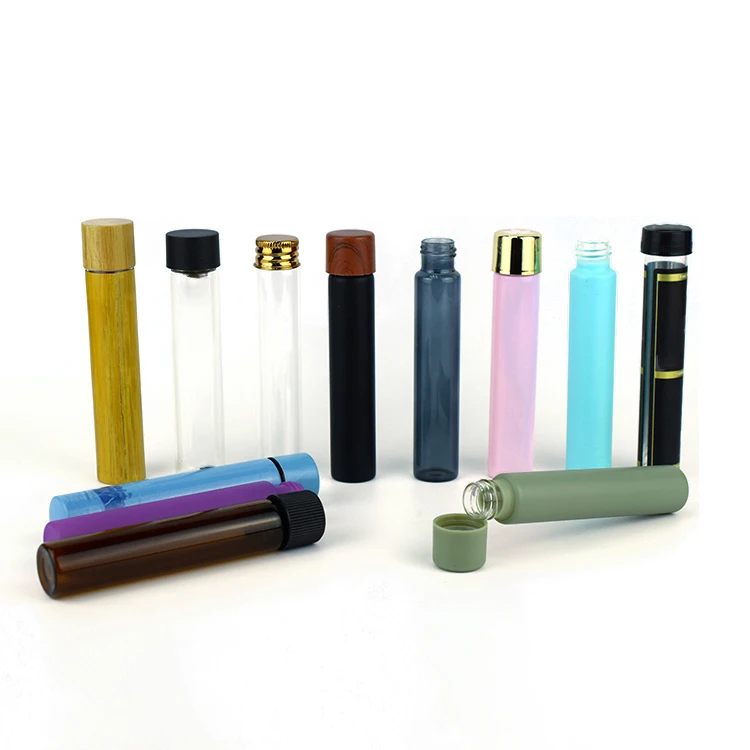 Custom Size Pre Glass Packaging Roll Tubes Child Proof Resistant With ...