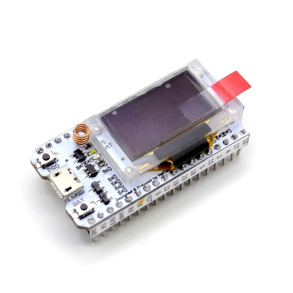 868mhz 915mhz Lora Esp32 Oled Wifi Sx1276 Module Iot With Antenna For ...