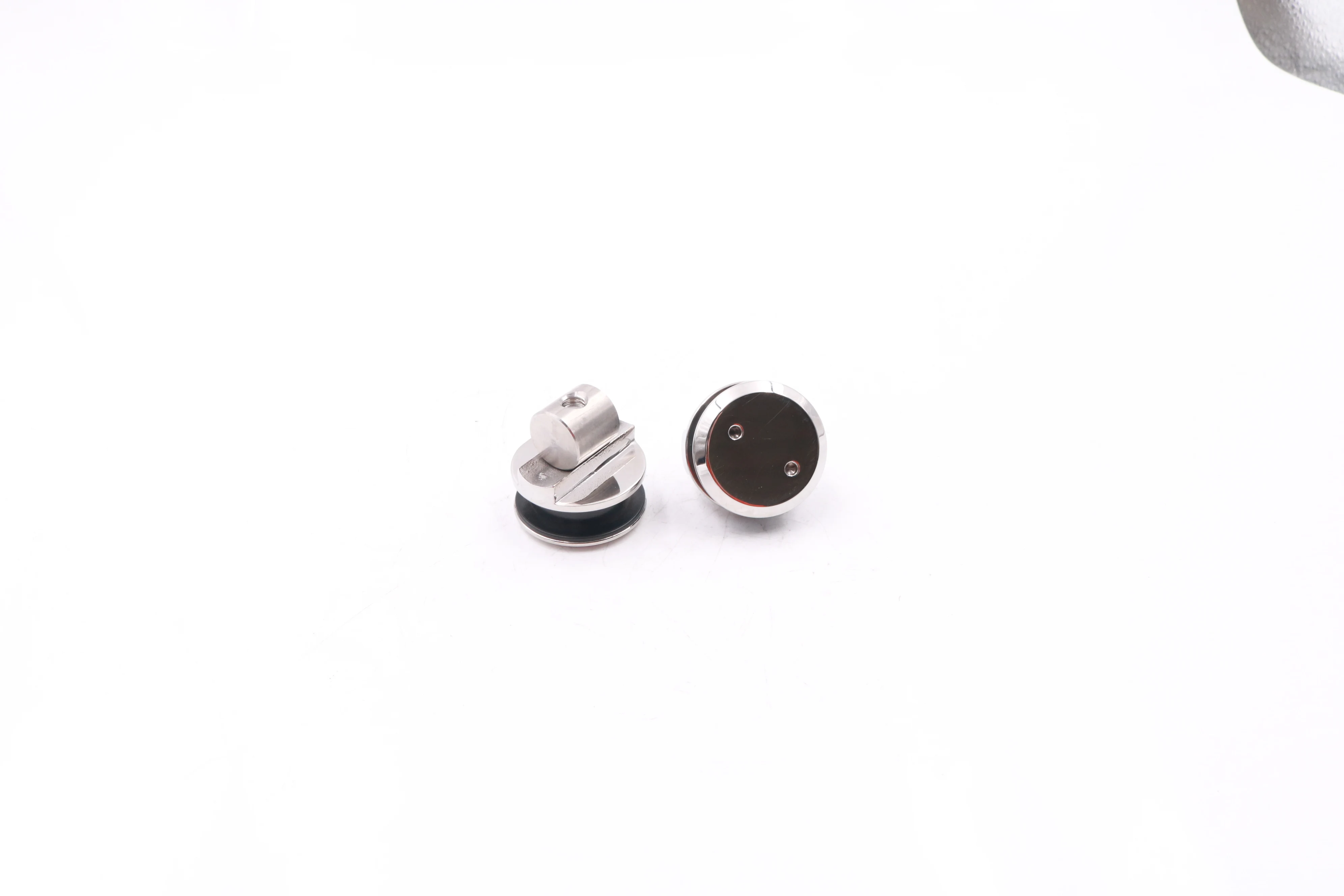 Safty Heavy Duty Glass Sliding Door System Sva-0009b Round Pipe Shower Frameless Sliding Doors ...