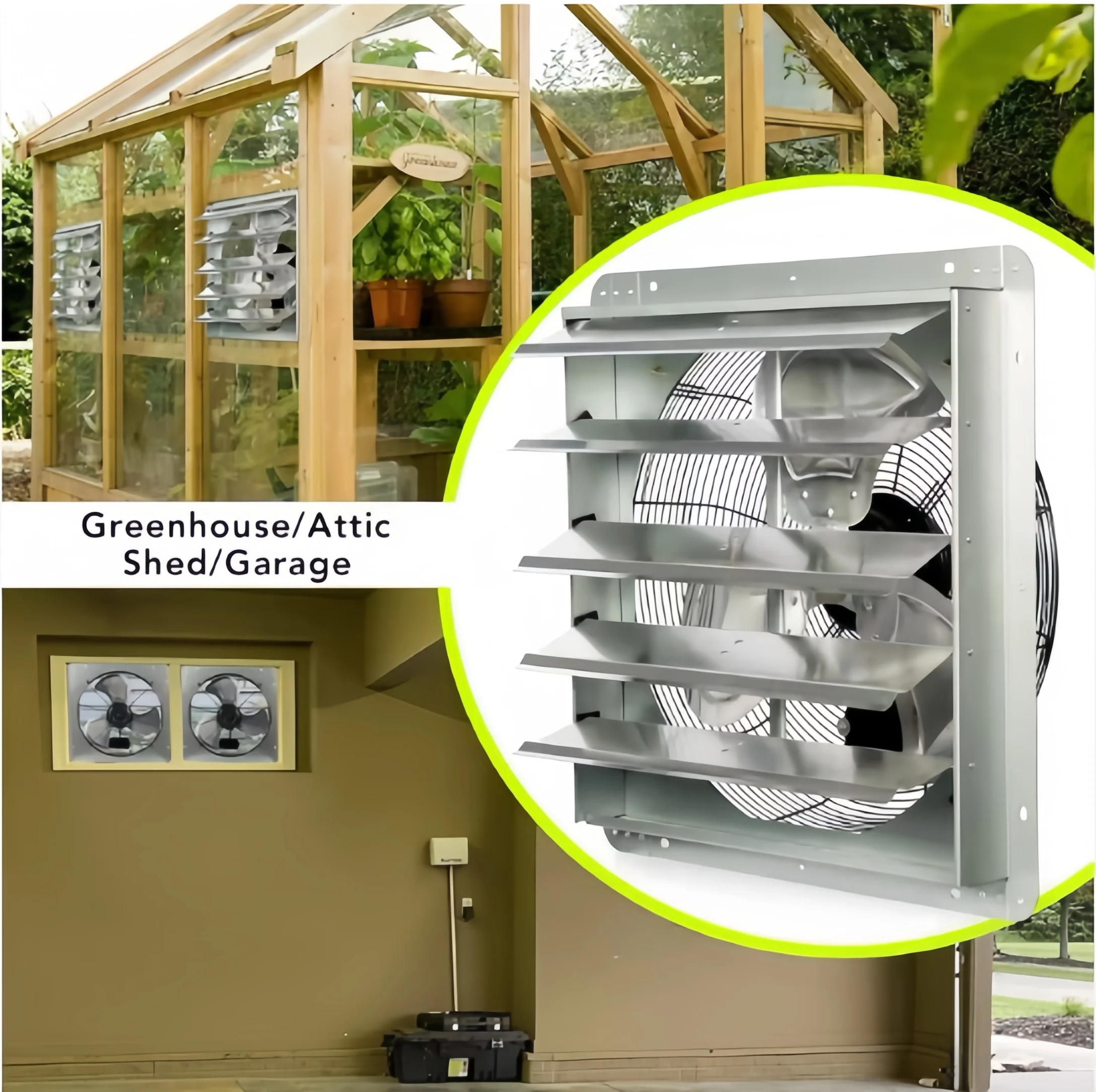 Negative Pressure Fan Industrial Exhaust Fan Kitchen Exhaust Fan 16 ...