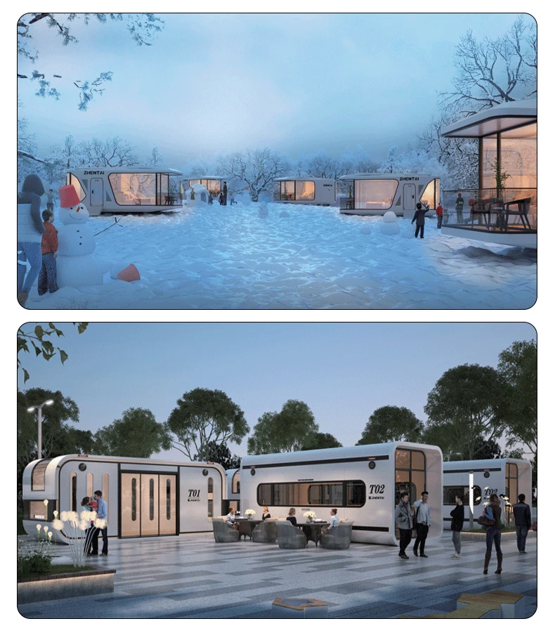 3 Bedroom Shipping Tiny House Modular 20ft Prefab Homes Container Homes ...