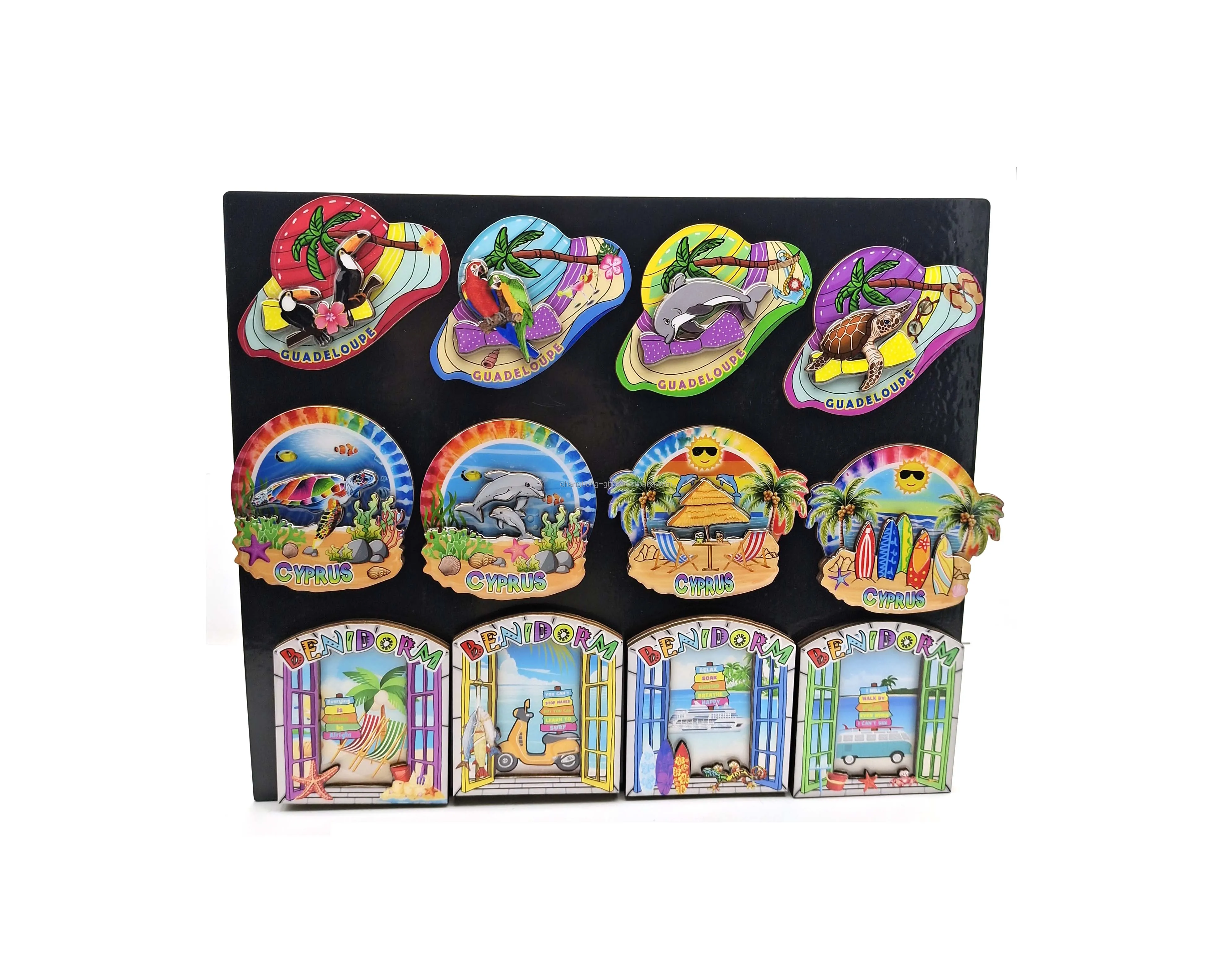 Customized Fridge Magnets - Souvenirs from Maldives, Puerto Rico, and ...