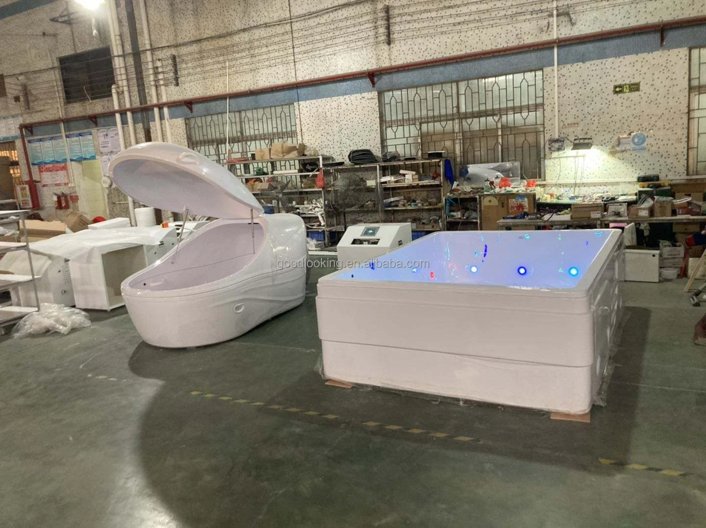 2024 Big Blue Sensory Deprivation Floating Espom Salt Water Massage ...