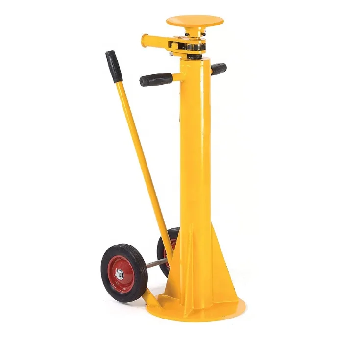 Material Handling Equipments Ratchet Mechanism Trailer Lifting Jack ...
