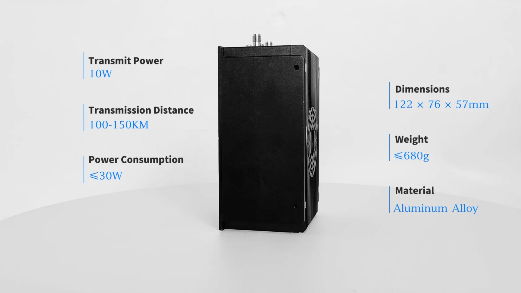 Point to Multi Point Star Network Communication Radio for Unmanned ...