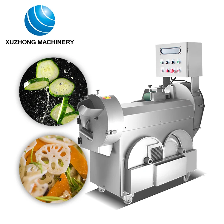 Automatic Root Vegetable Cube Cutting Machine - Efficient & Durable