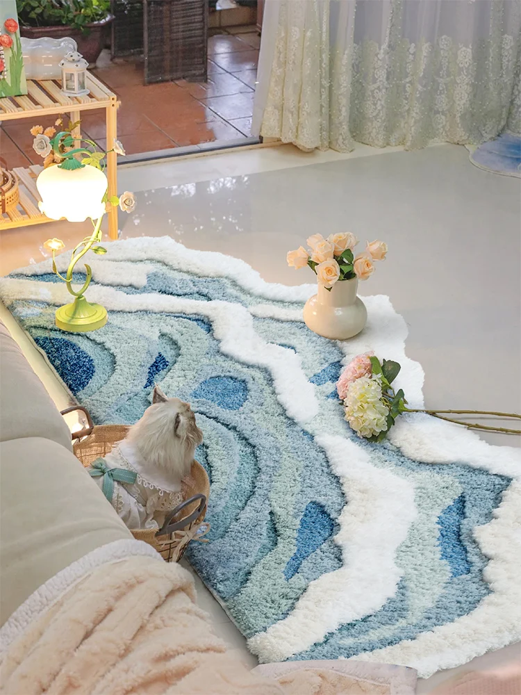 ATUNUS Nordic Landscape Area Rugs - Customized Flocking Mats