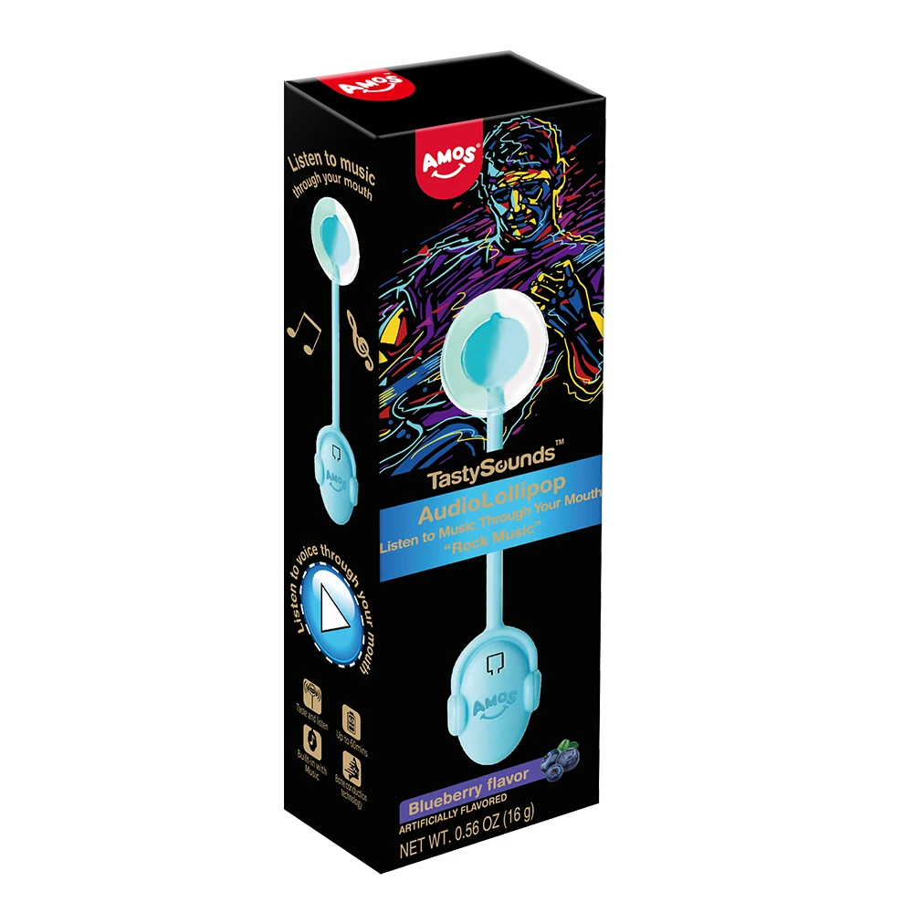 Amos Sweets Candy Toys - Tasty Sounds Audio Fun Lollipop