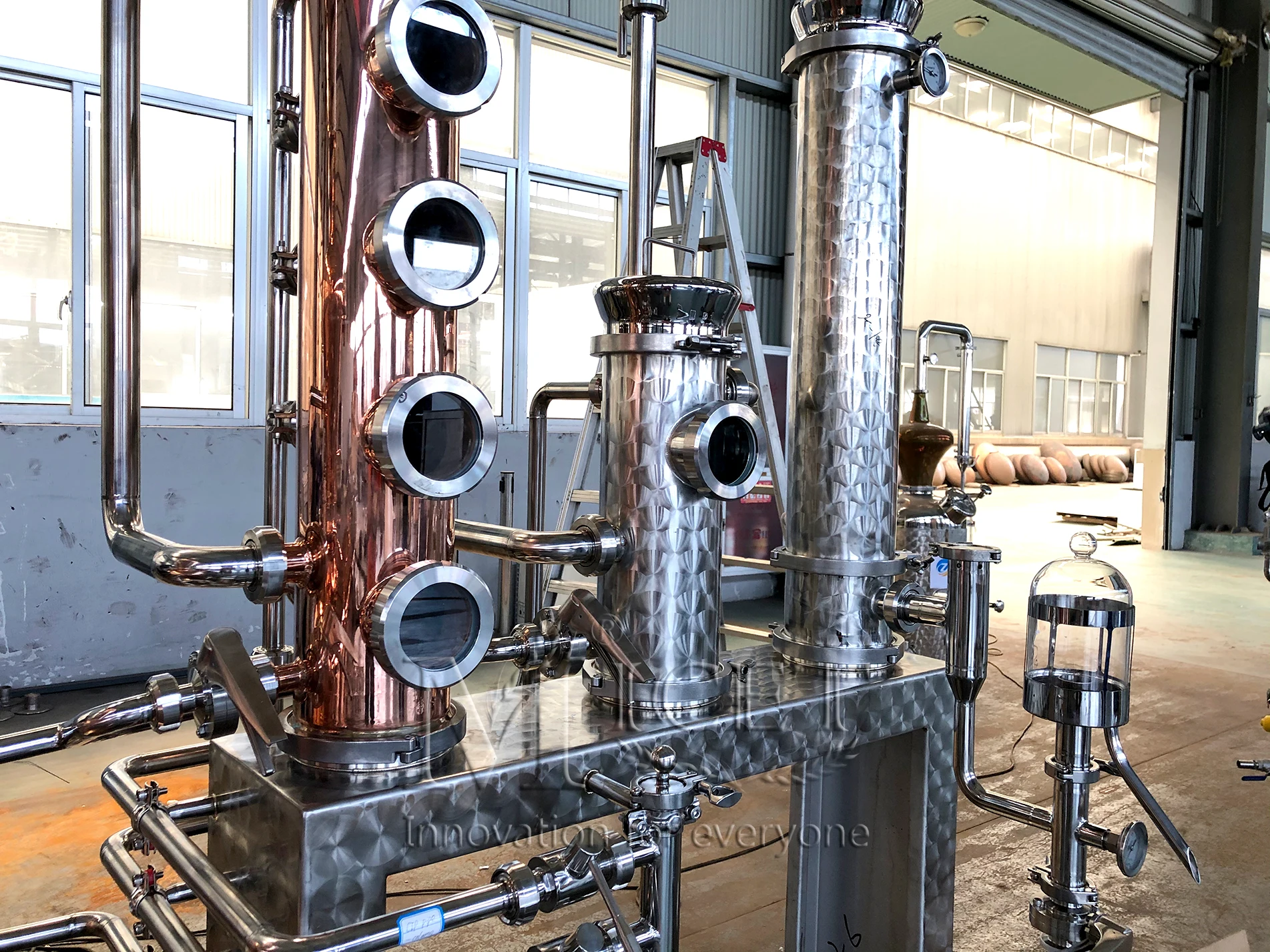 Methanol Distillation Still,200L Distillation Equipment Whiskey Brandy ...