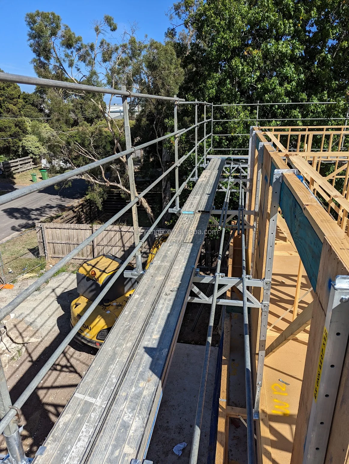 Australian Standard Aluminium Hanging Scaffolding for Walk Way