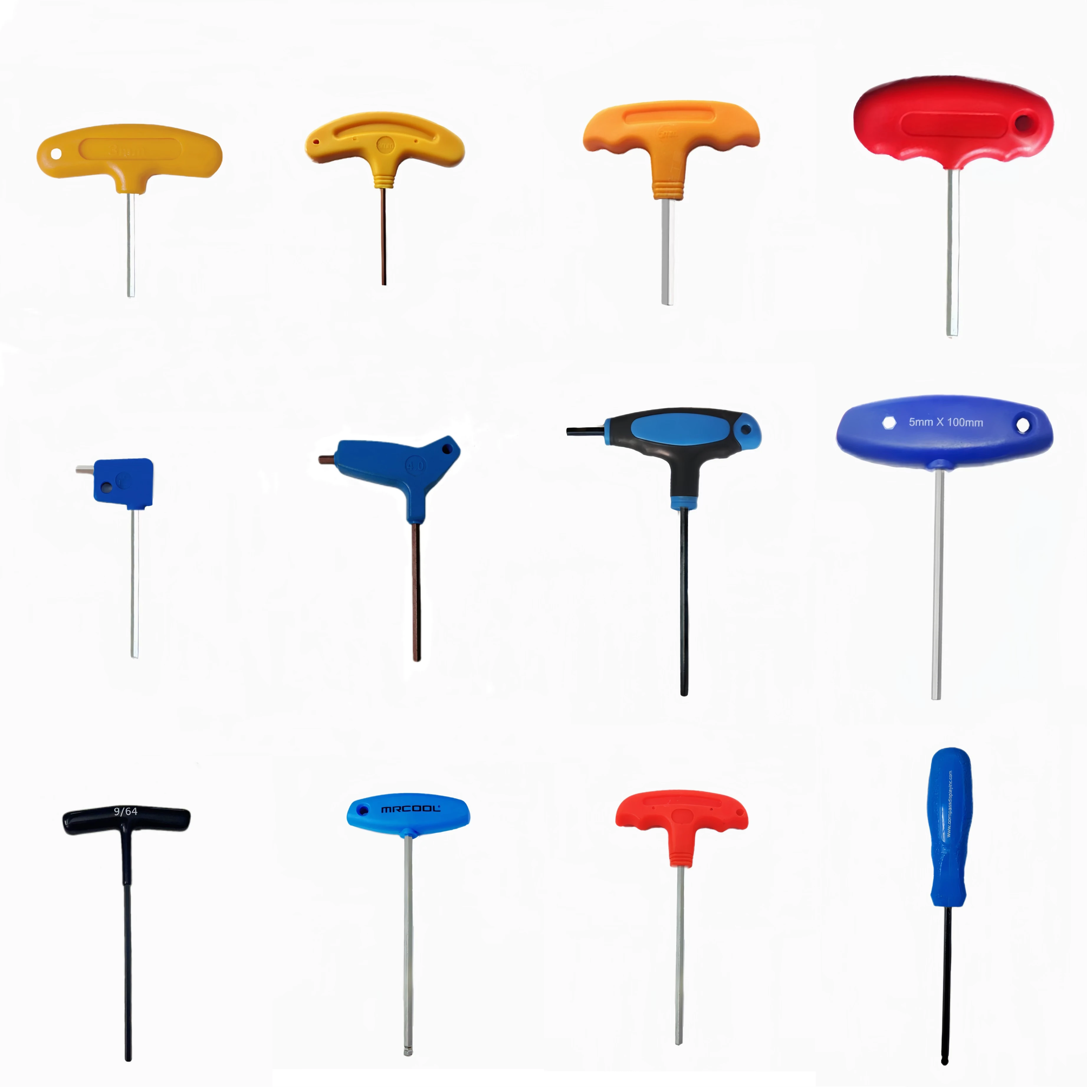 T Handle Allen Key Set Screwdriver Allen Key Hex Key Allen Wrench Set ...