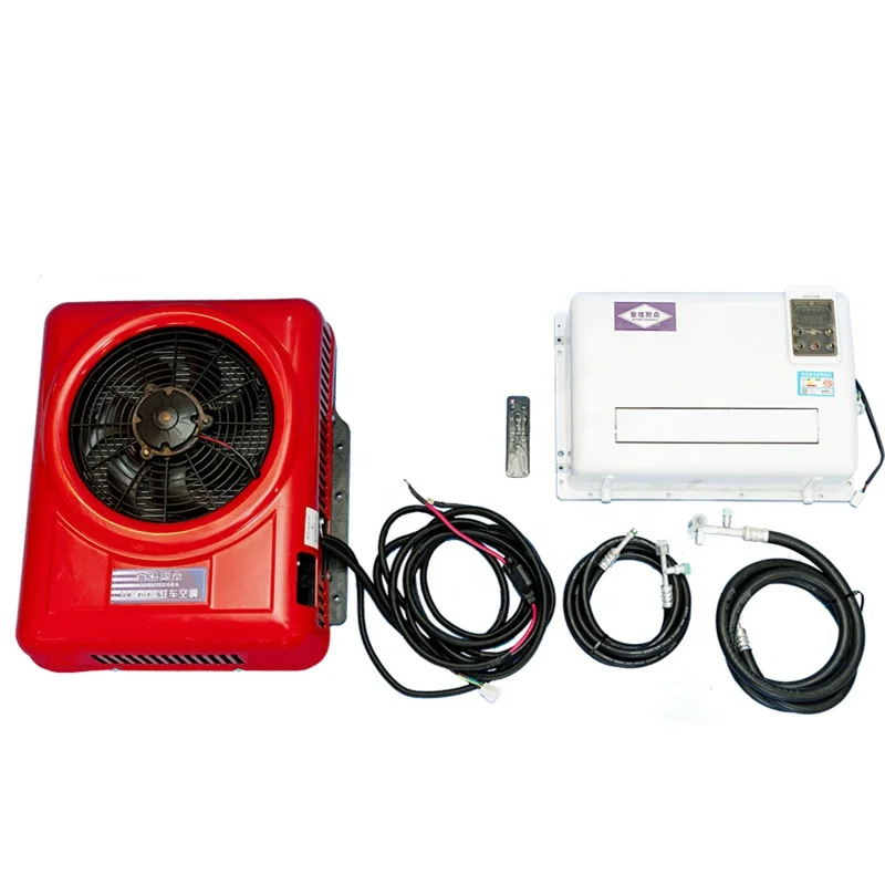 Van Cooling 12v Parking Truck Airconditioner Unit 24 Volt