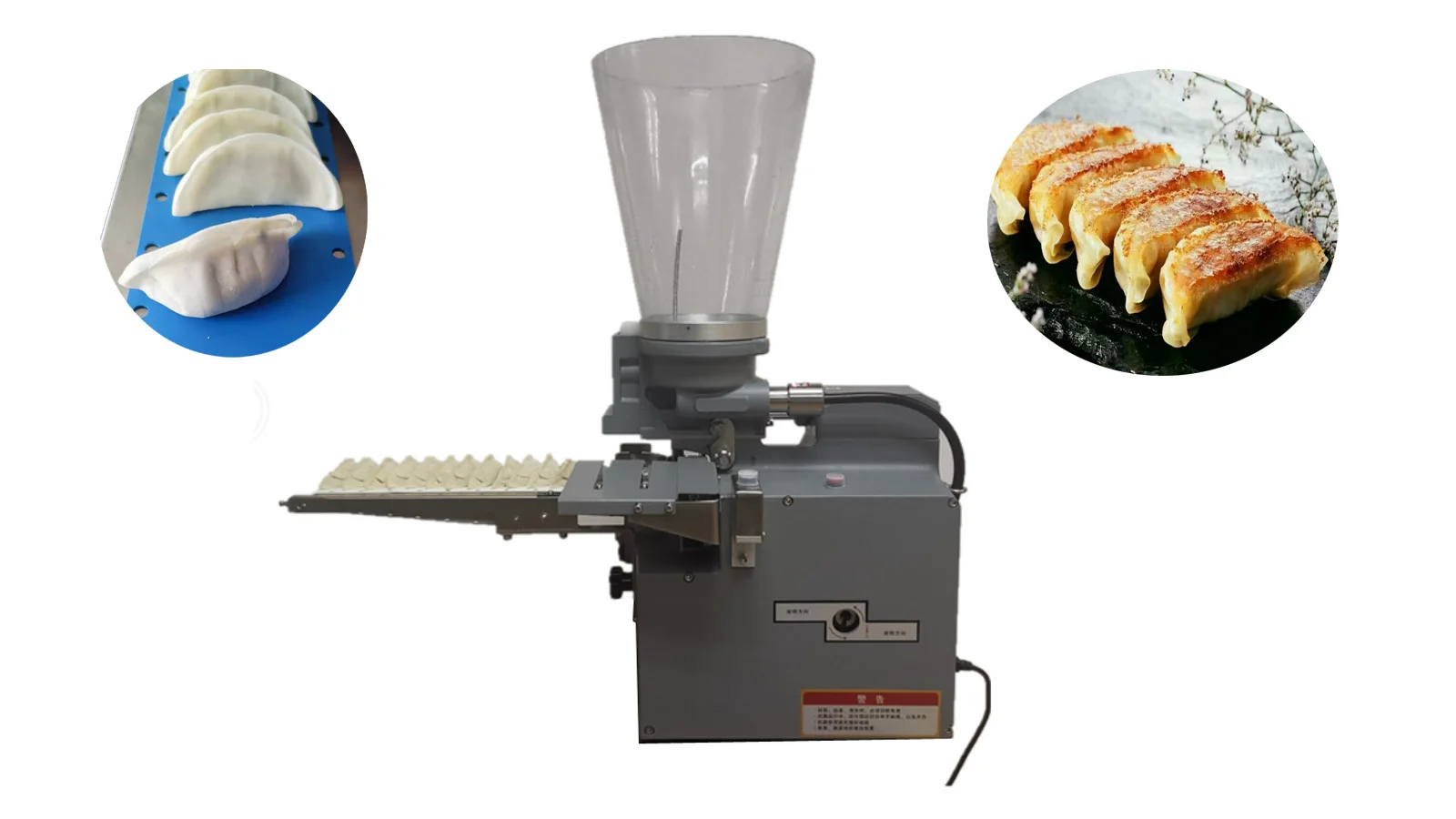 Semi Automatic Table Gyoza Making Machine For Hotel - Buy Gyoza Machine ...