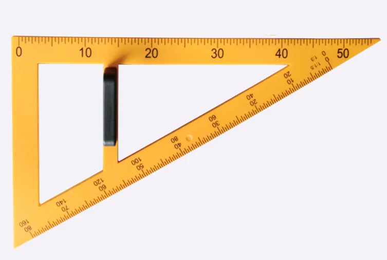 Plastic Teaching Set 1 Teaching Ruler 1 M, 2 Triangle Teaching Ruler,1 ...