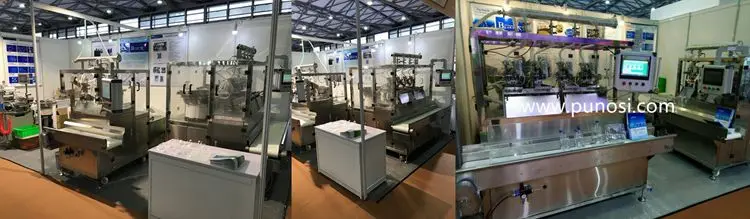 Saline IV Infusion Bag Solution Filling Machine Line