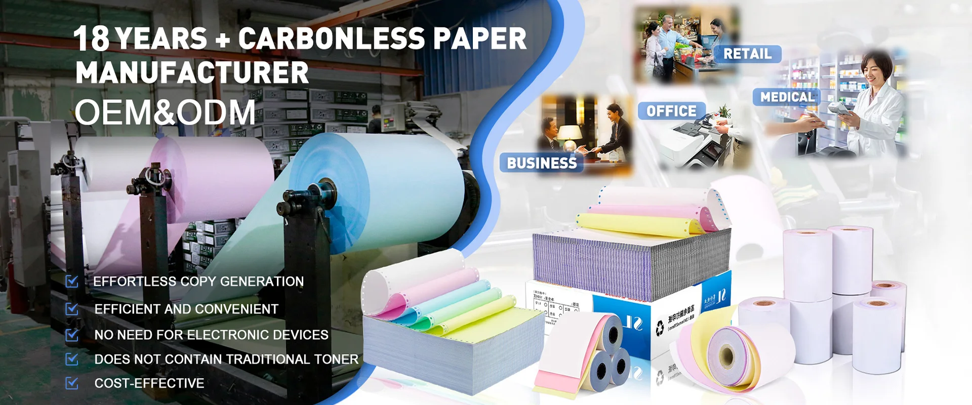 Shenzhen Evergreen Paper Co., Ltd. - Thermal Paper, Receipt Paper