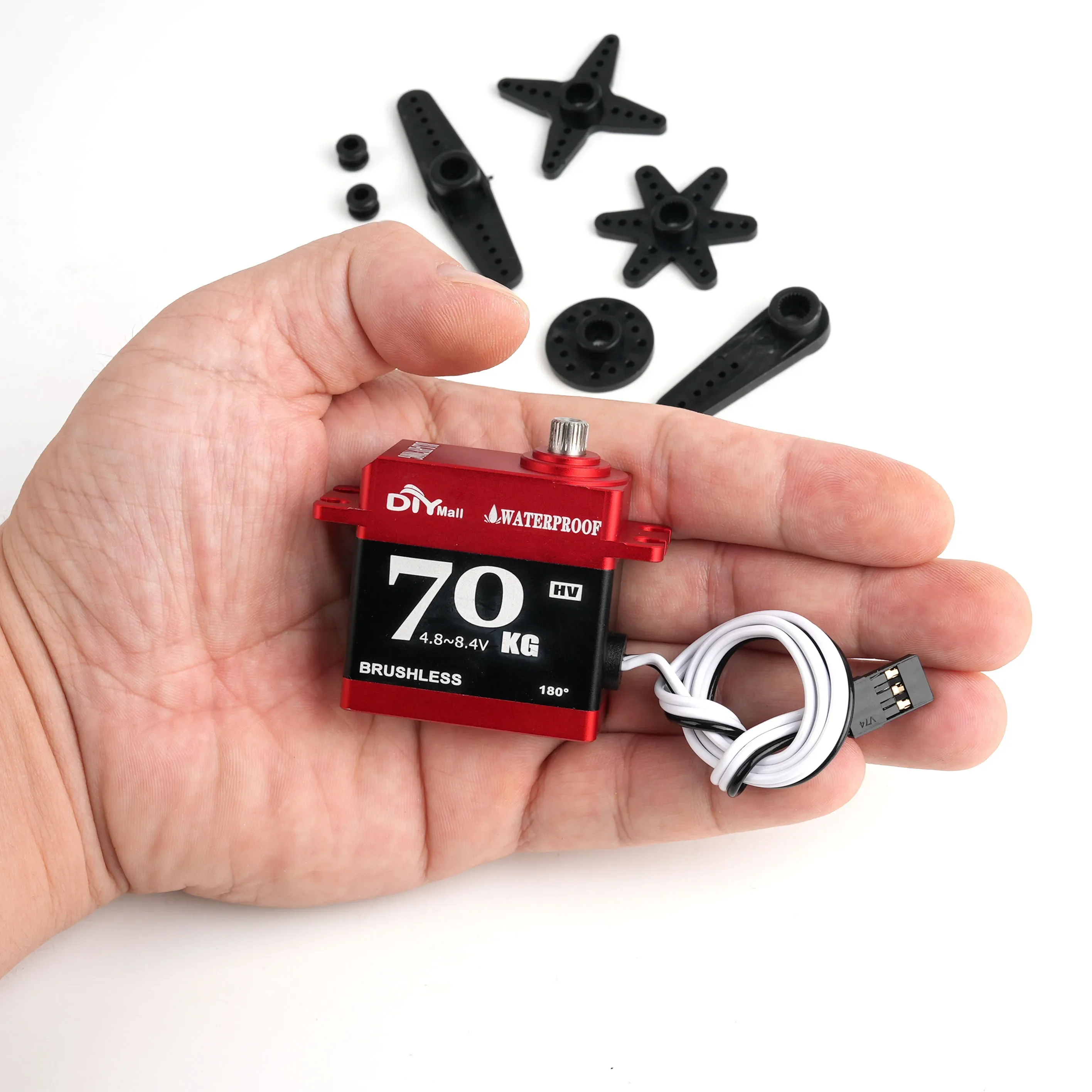 70kg Brushless RC Servo - High Torque for Racing & Robotics