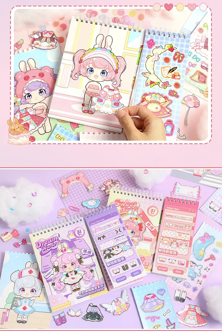 Simno Direct Selling Match Stickers Dress-Up Stickers for Kids Craft ...