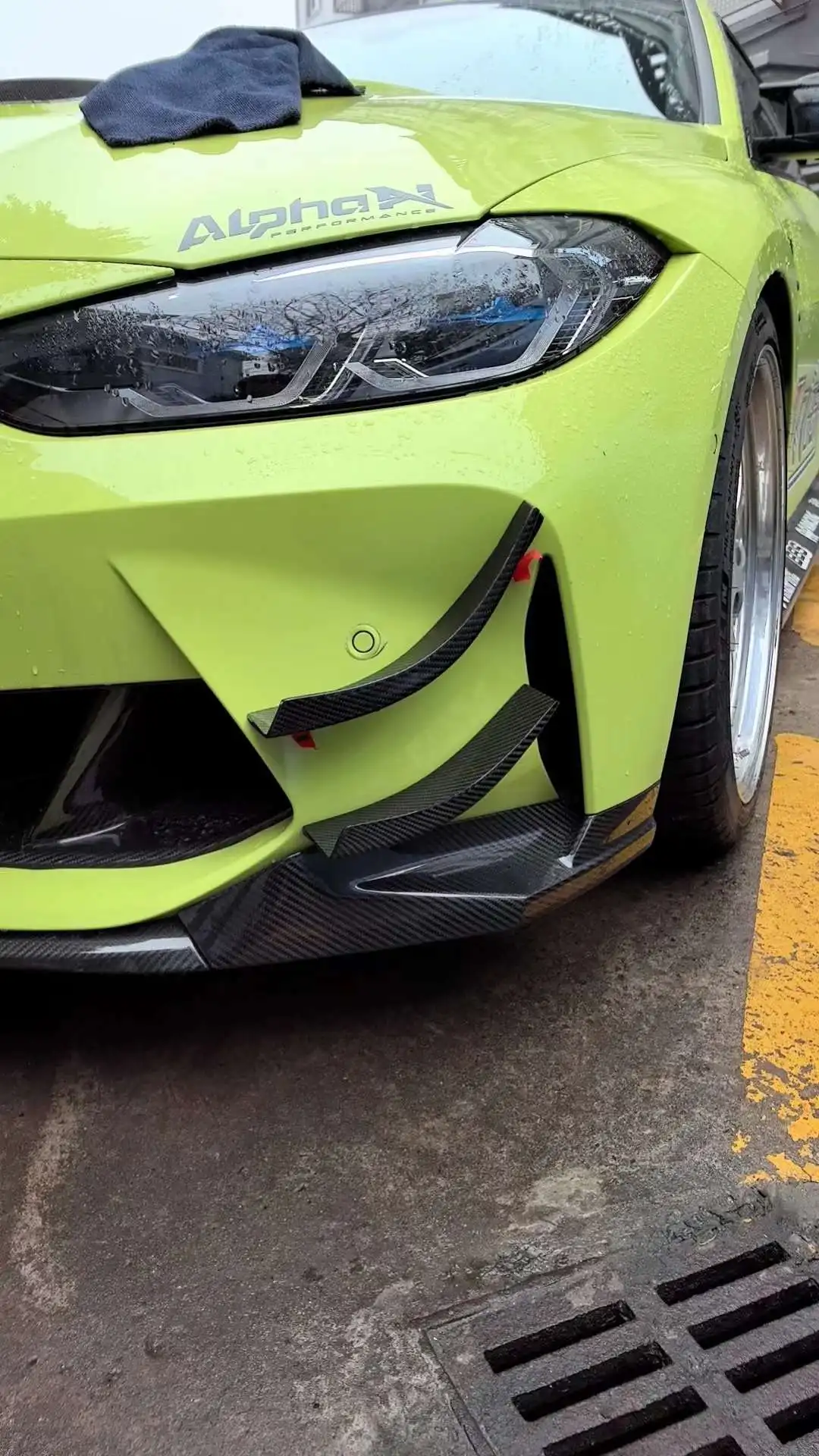 GT4 Style Canards for BMW G80 M3 G82 M4 - Perfect Fit