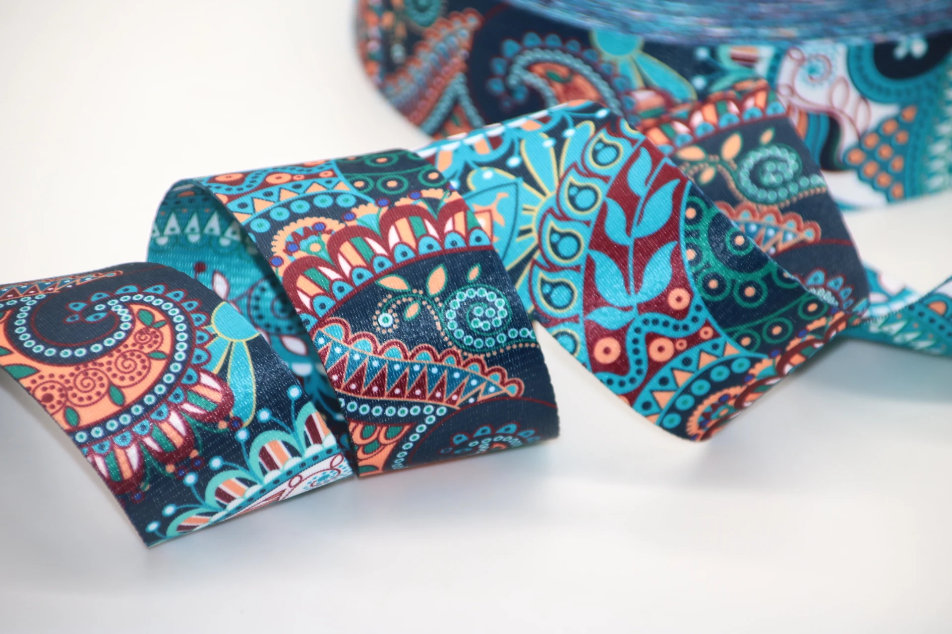 Factory Good Quality Polyester Customized Sublimation Printed Webbing ...