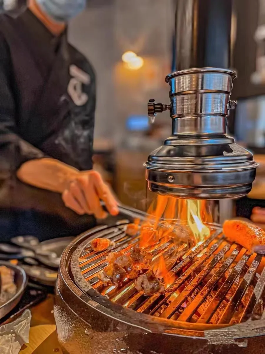 Korean Stainless Steel Telescopic Barbecue Smoke Exhaust Pipe