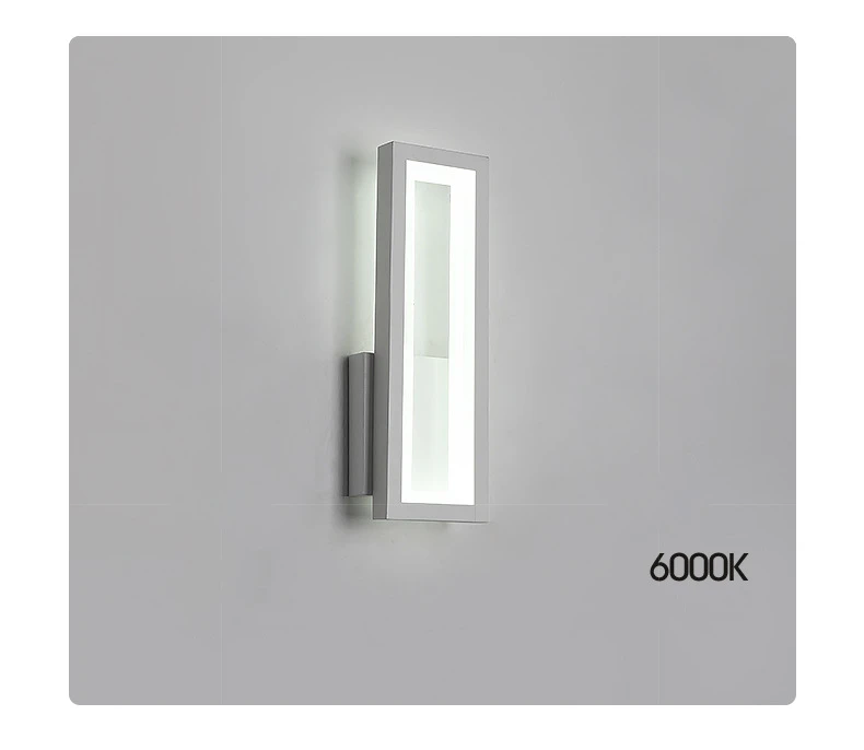 Dual Color Aluminum 16W LED Wall Lighting Wall Hanging Living Room ...