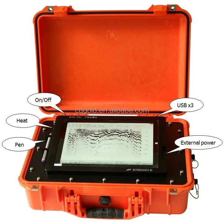 Digital Seismograph Equipment 24 Channels for Underground Seismic