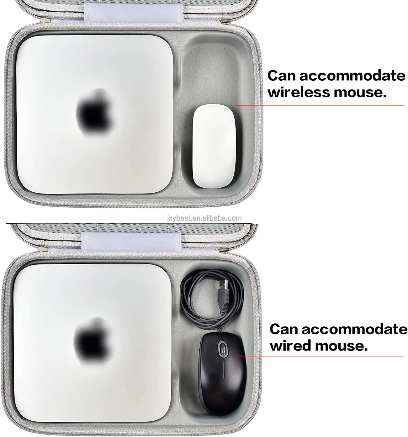 Custom Hard Travel Case For Apple 2023 Mac Mini M2 Mac Mini M1 & Mac ...