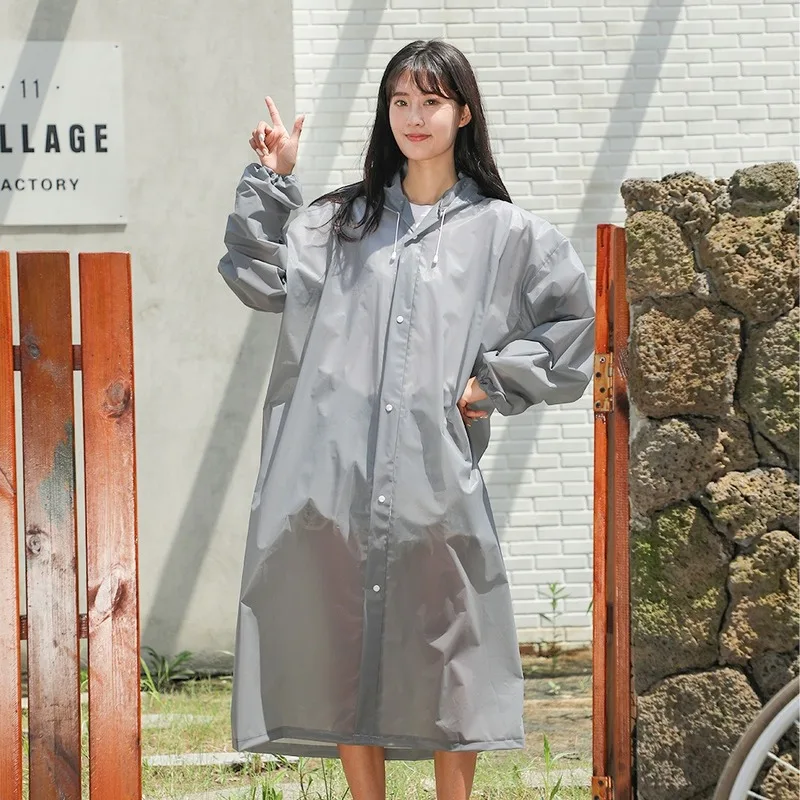 High Quality 1PC EVA Unisex Raincoat - Waterproof & Durable