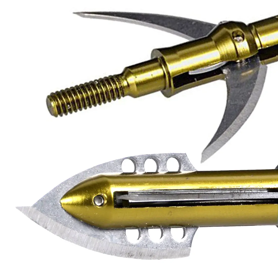 Hitop 100Gr 125Gr 150Gr Hunting Compound Bow Broadheads Chisel Tip ...