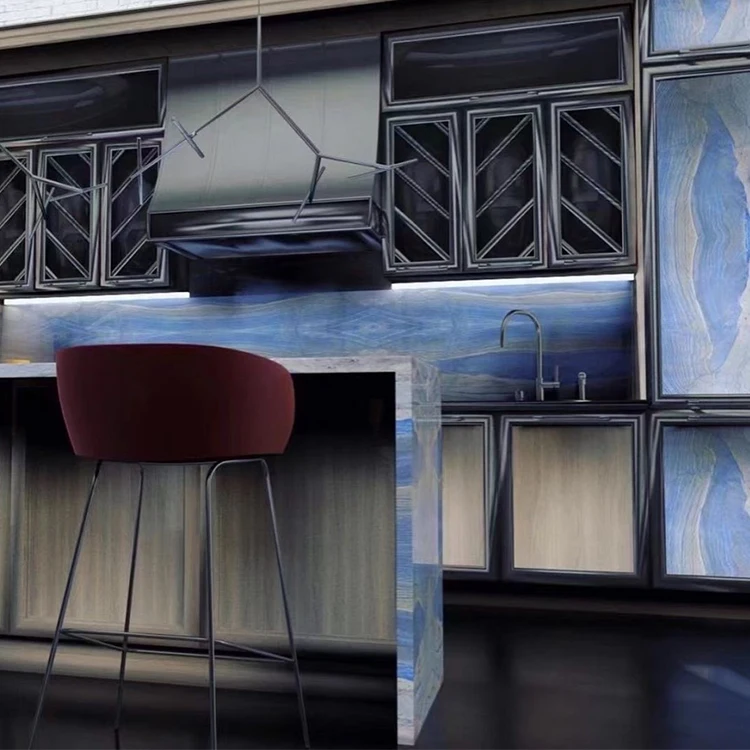 Blue Azul Macauba Natural Quartzite Countertops & Customizable Oem