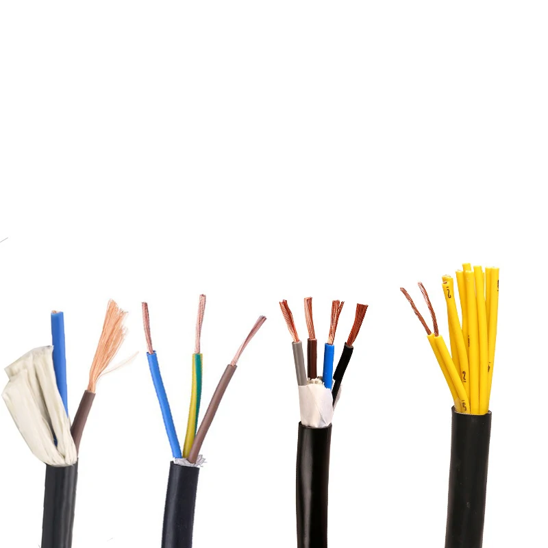 High Quality 3 Core Multi Cord 0.75mm 1.5mm 2.5mm 4mm Rvv Cable ...