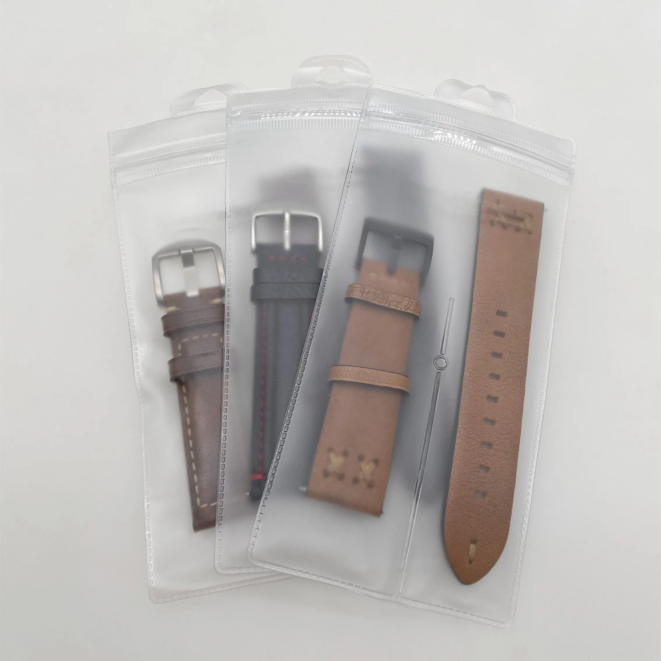 Custom LOGO Transparent Simple Recycled Watch Band Packaging