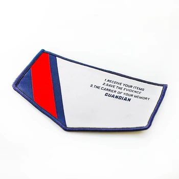 Factory Wholesale Custom Brand Name Clothes Labels Straight Cut Damask ...