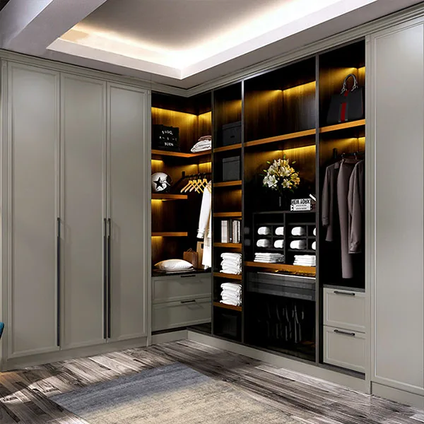 Modern Walk In Closet System Organizer Clothes Cabinet Custom New ...