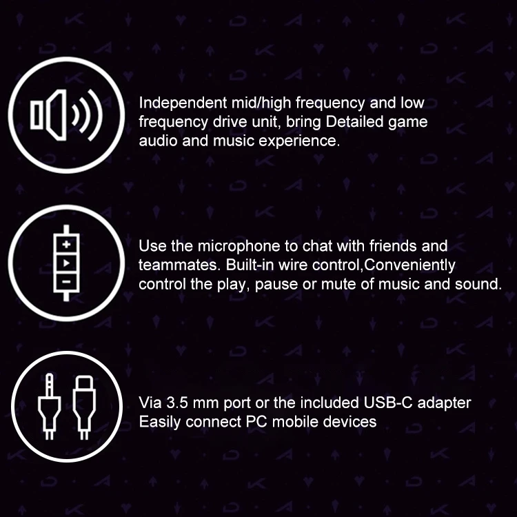 Logitech G333 KDA Edition Gaming Earphones - in-Ear Noise Cancelling