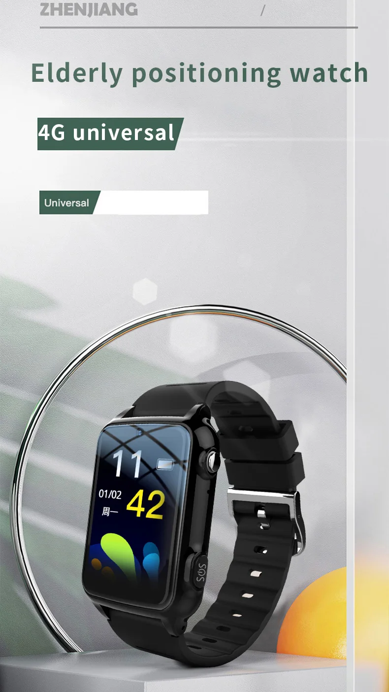 4g Elderly Smart Watch Gs20 Gs17 Fall Detection Alarm Sos Call For ...