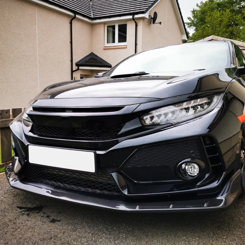 OEM Carbon Fiber Type R FK8 Front Lip for Honda Civic
