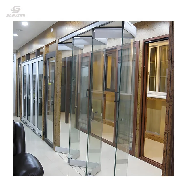 IKMA bi-fold coplanar sliding system aluminum hardware frameless ...